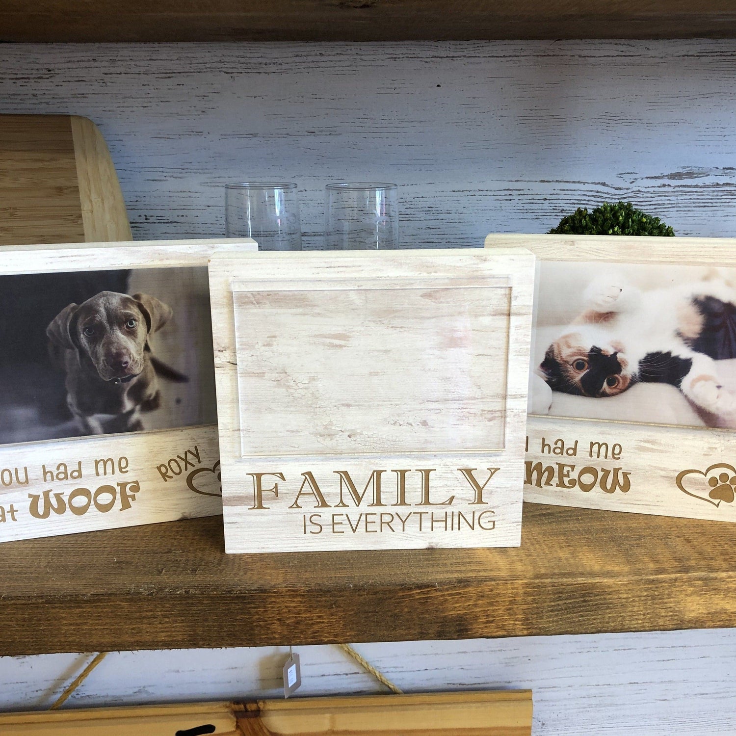 Family Is Everything Photo Frame. Weathered Family Frame. – C & A ...